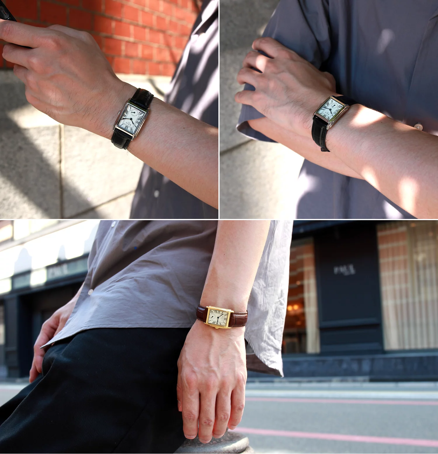 凛とした美しさを纏う ― 京都の美意識が息づく、日本製レクタンギュラー腕時計｜Creema SPRINGS