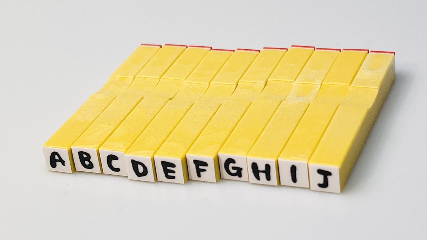 Rira文字スタンプを広めたい＊シヤチハタ(株)製＊アルファベットスタンプセットの制作発売決定 ｜Creema SPRINGS