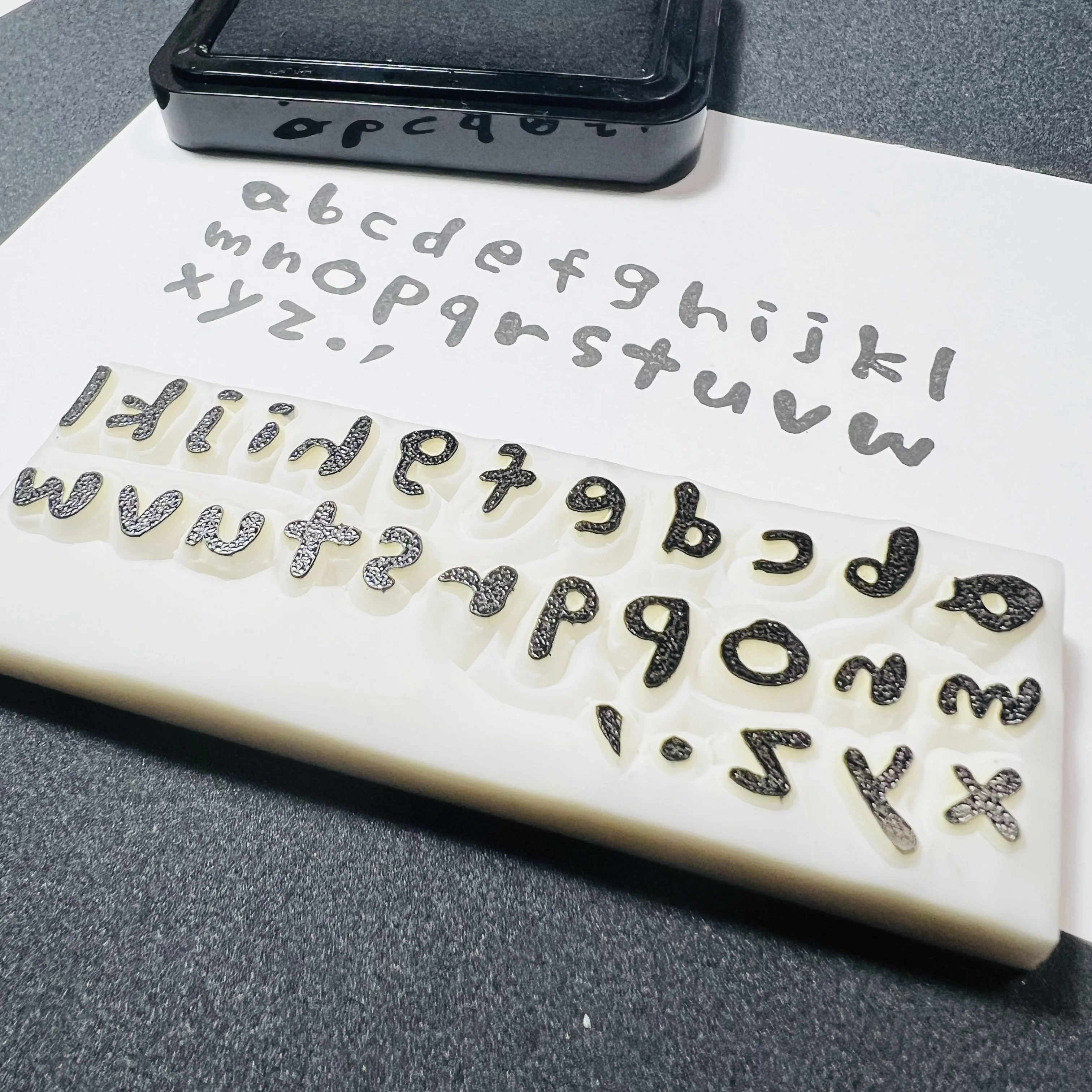 Rira文字スタンプを広めたい＊シヤチハタ(株)製＊アルファベットスタンプセットの制作発売決定 ｜Creema SPRINGS