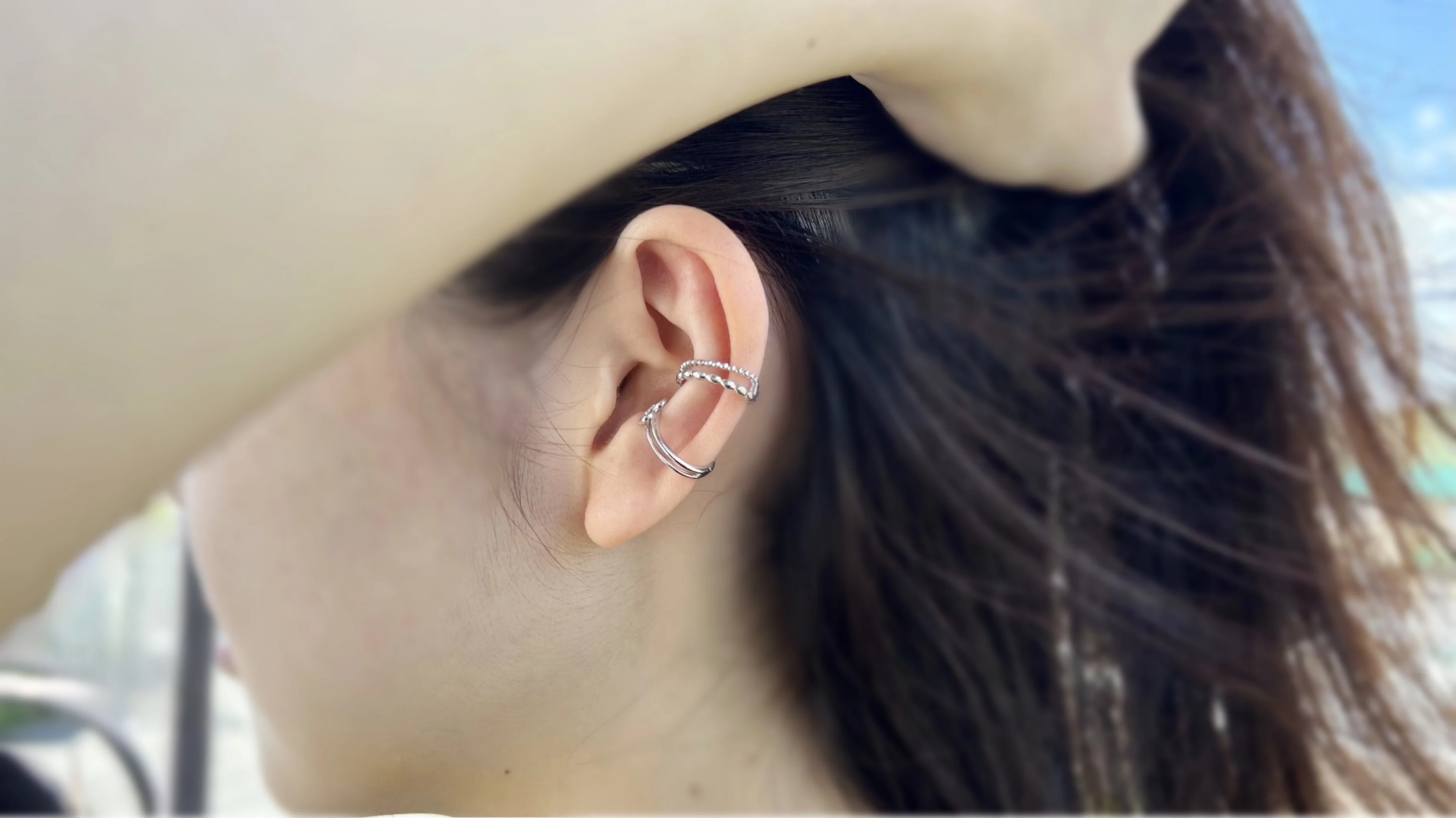 長時間着けても痛くならない！バネ式イヤーカフ｜Creema SPRINGS