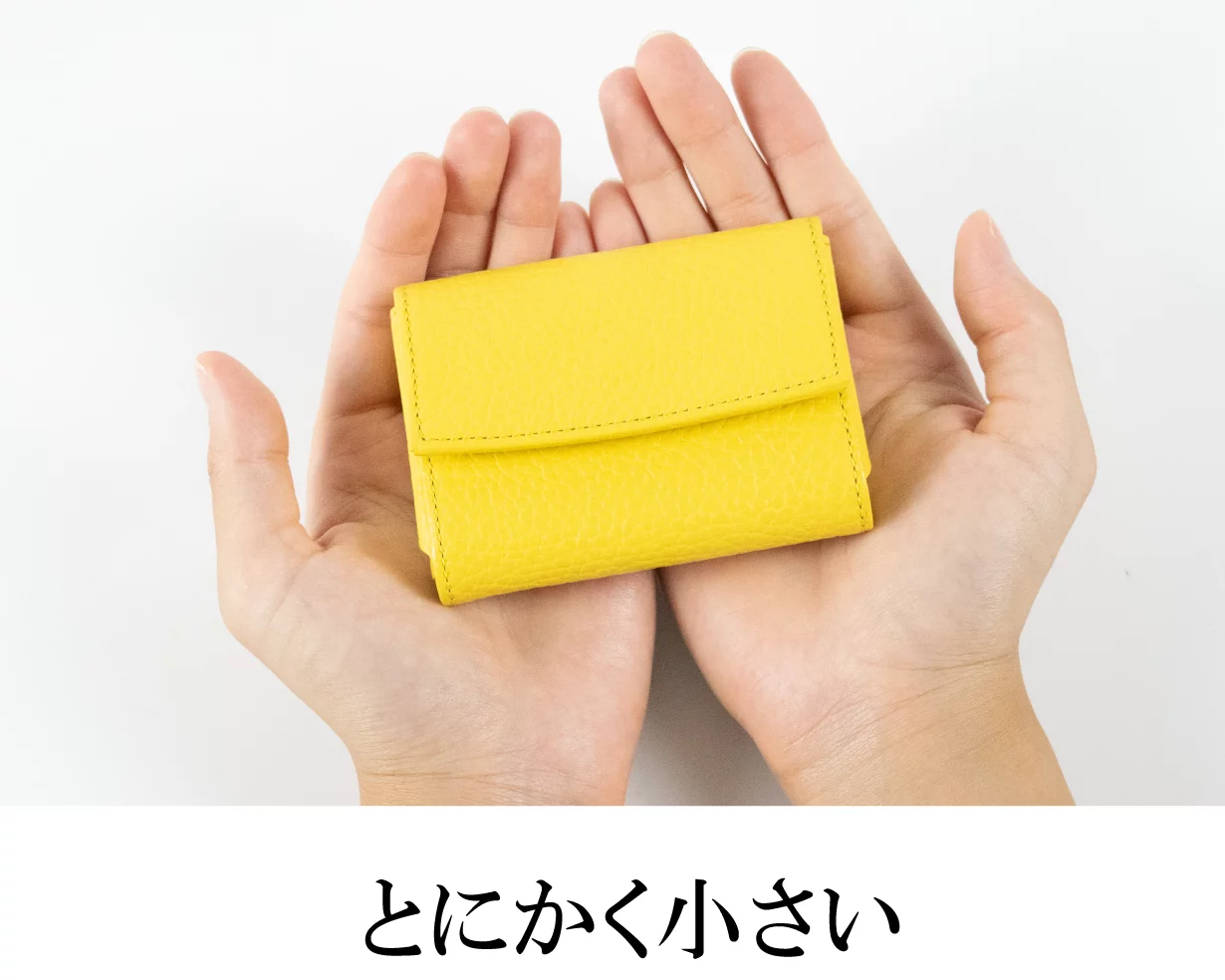 財布を開くだけで、お札、小銭、カードすべてにアクセスできる 財布を開くだけで、お札、小銭、カードすべてにアクセスできる